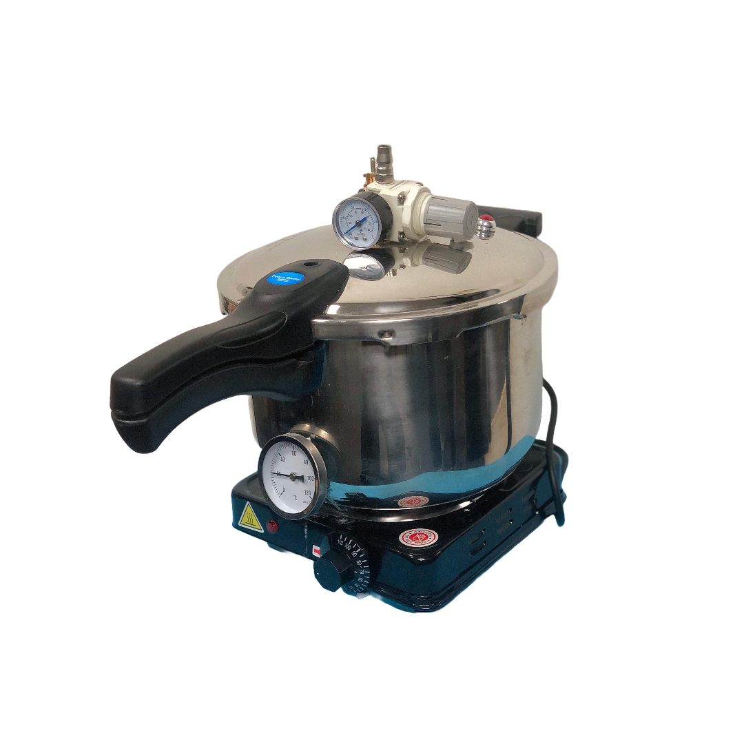 Pressure Pot 8QT Stainless Steel WITH HEATER – POSCA DENTAL SUPPLY