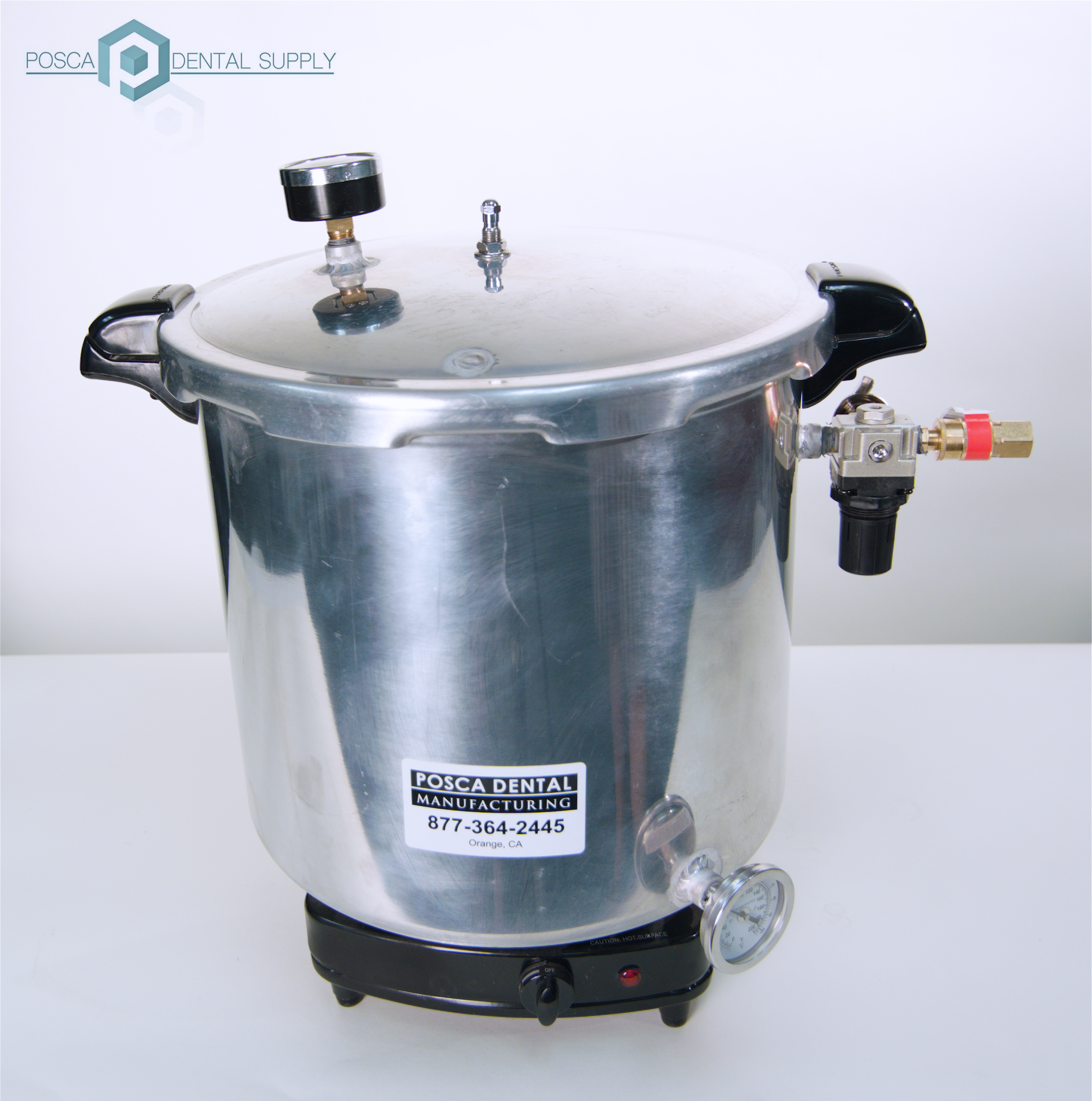 Pressure Pot 23QT Aluminum – POSCA DENTAL SUPPLY